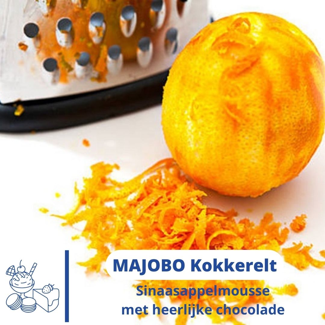 MAJOBO kokkerelt - Sinaasappelmousse - Belfeld.nu